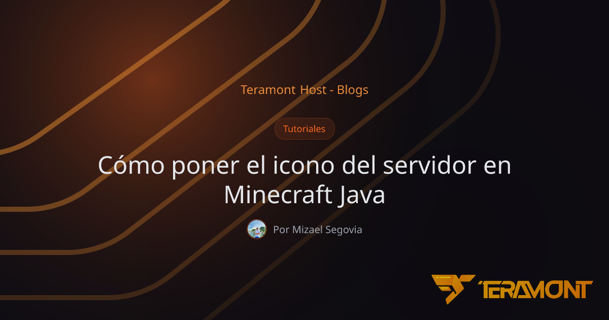 Cómo poner el icono del servidor en Minecraft Java | Teramont Host